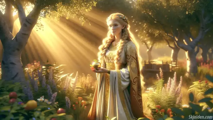 Idun Goddess Of Eternal Youth Norse Mythology Skjalden