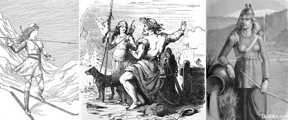 Skadi | The Winter “Goddess” of Hunt and Skiing - Norse Mythology
