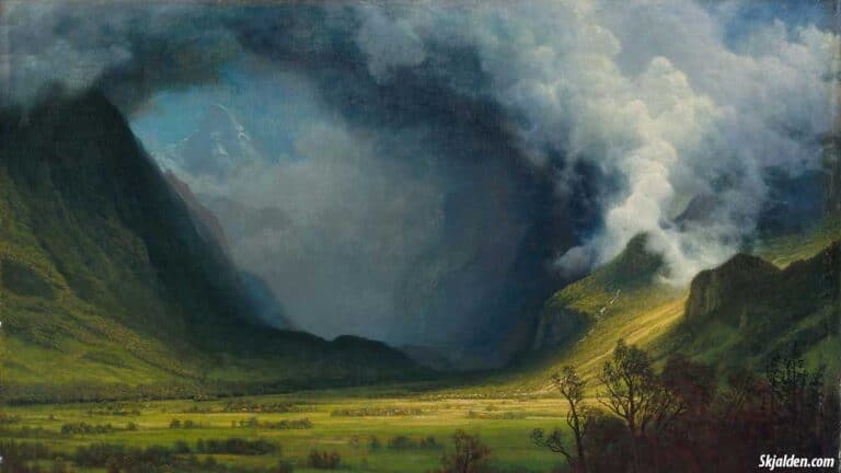 Origin of the Wind | Norse Mythology - Skjalden.com