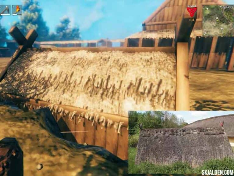 Valheim | How to build a REAL Viking Pit-house - Build Guide