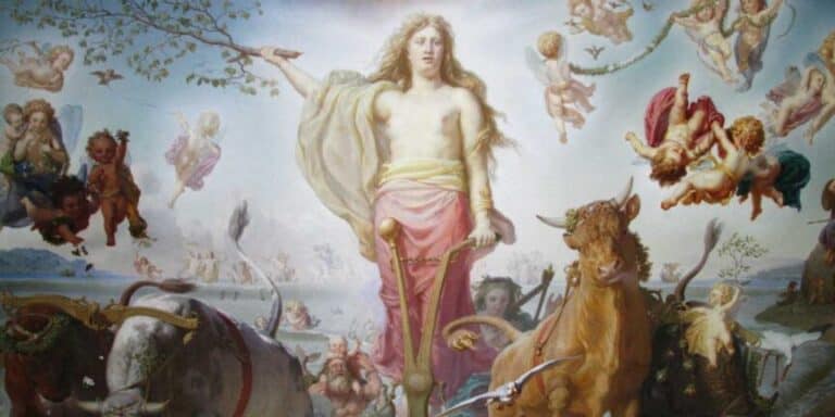 Gefion | Norse Goddess | Norse Mythology - Skjalden.com