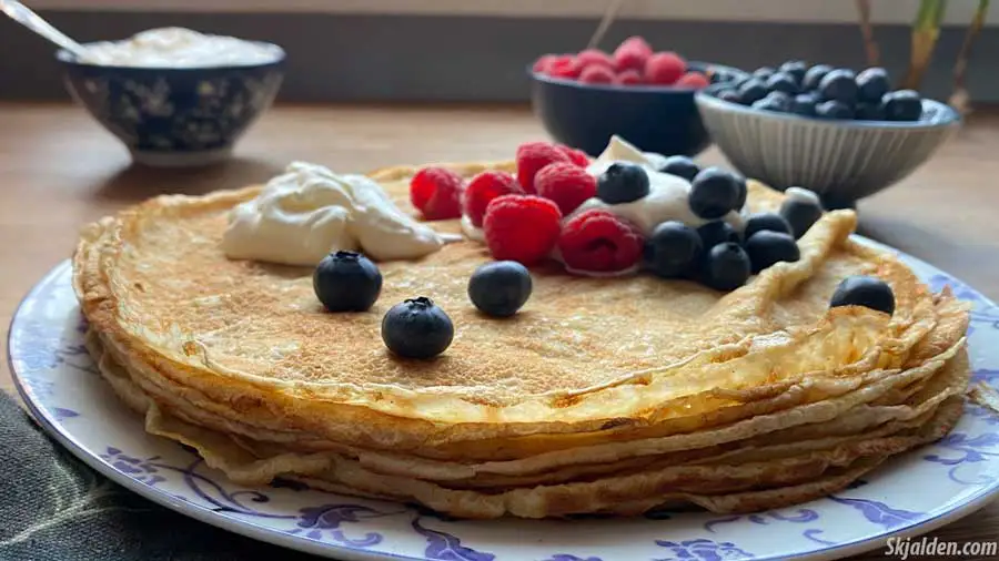 Pannkakor | Swedish Pancakes | Step-by-Step Cooking Guide